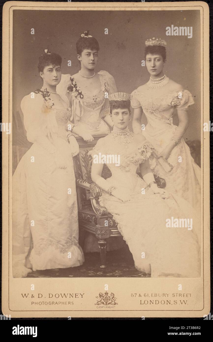 Princesses of Wales, Victoria, Maude, Louise, Alexandra became Queen ...