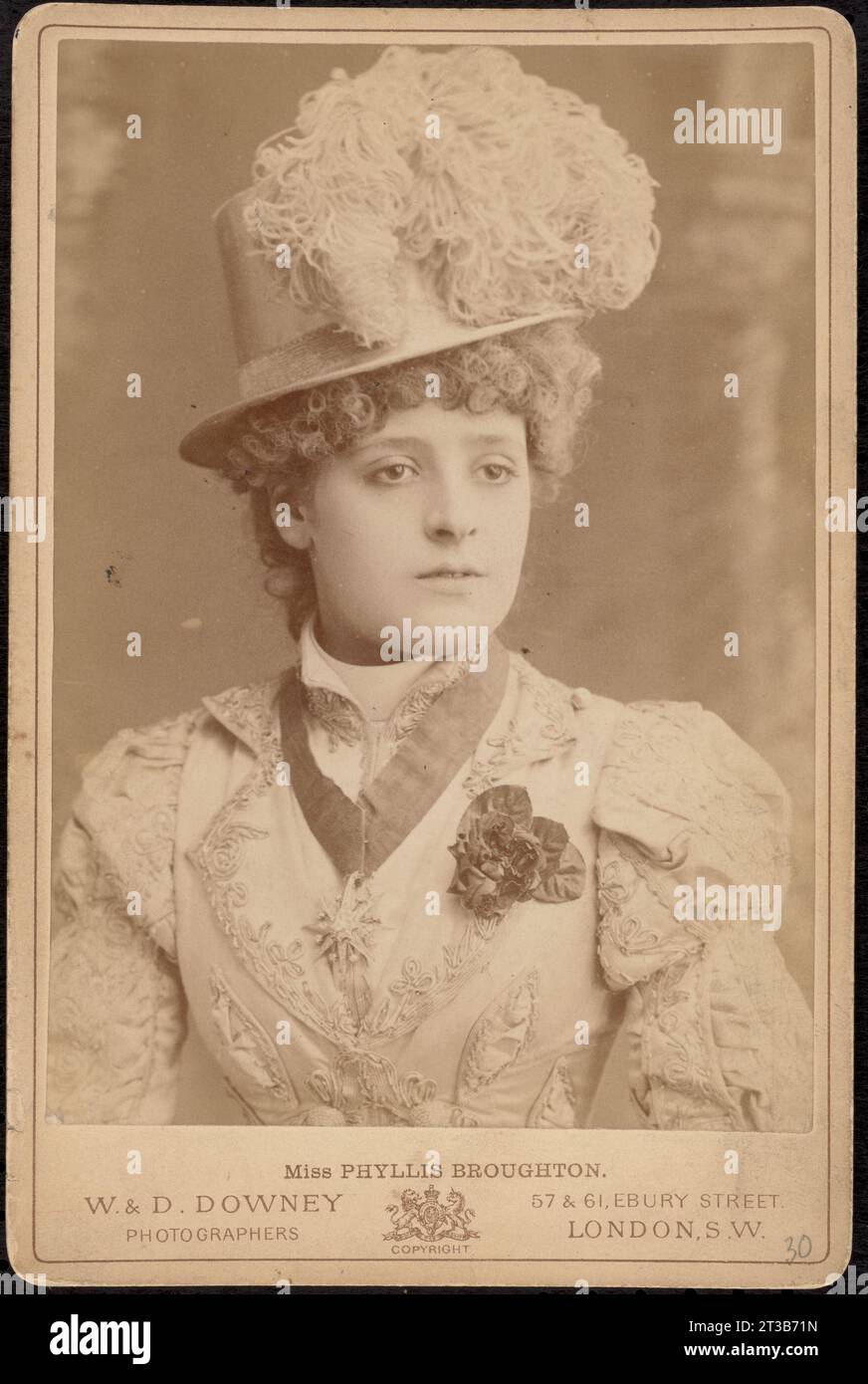 Miss Phyllis Broughton Stock Photo - Alamy