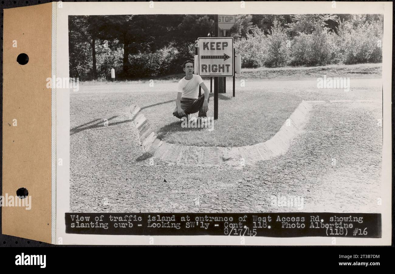 Contract No. 118, Miscellaneous Construction at Winsor Dam and Quabbin ...