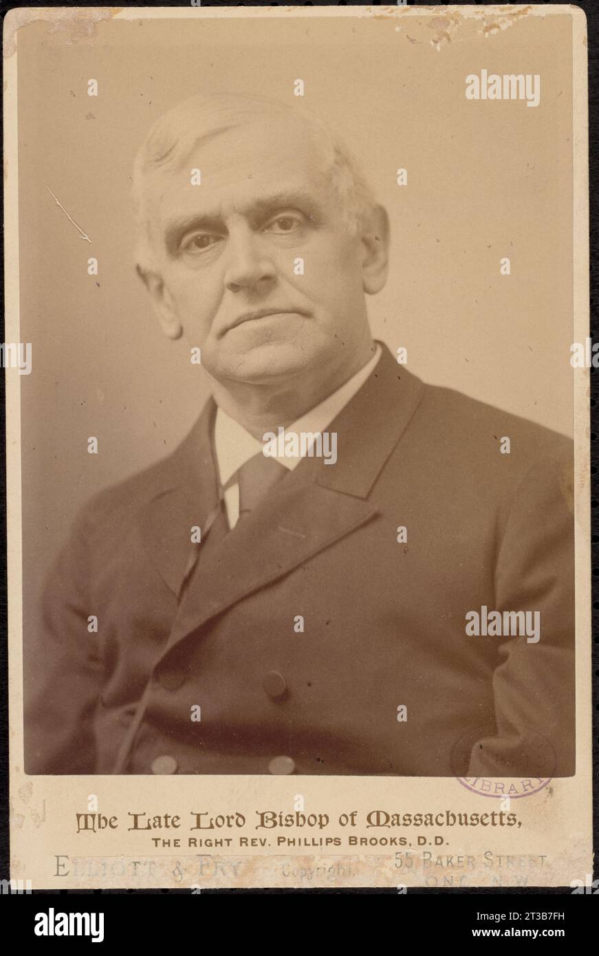 The late Lord Bishop of Massachusetts, the right Rev. Phillips Brooks ...