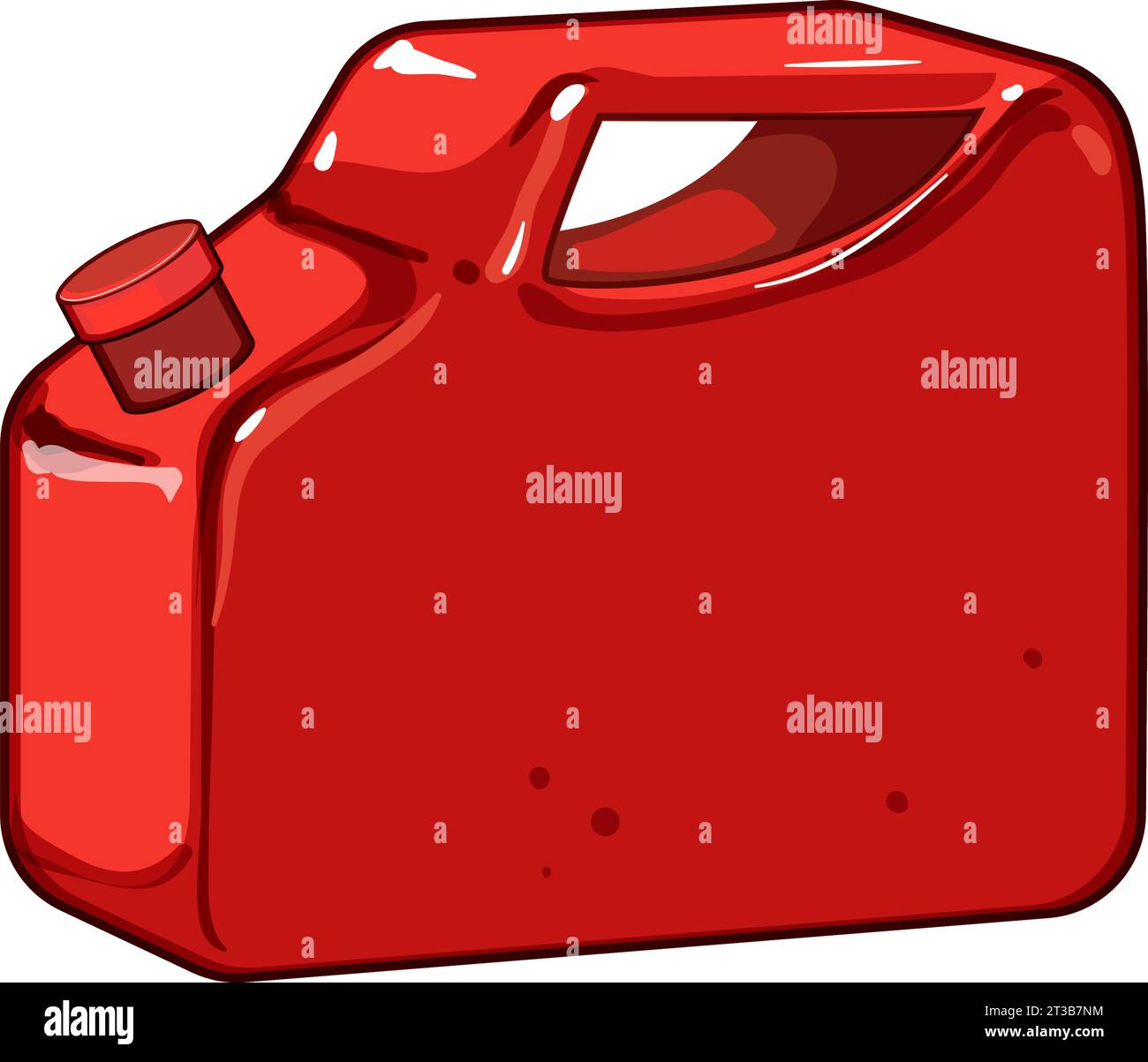 ister fuel can metal cartoon vector illustration Stock Vector Image ...