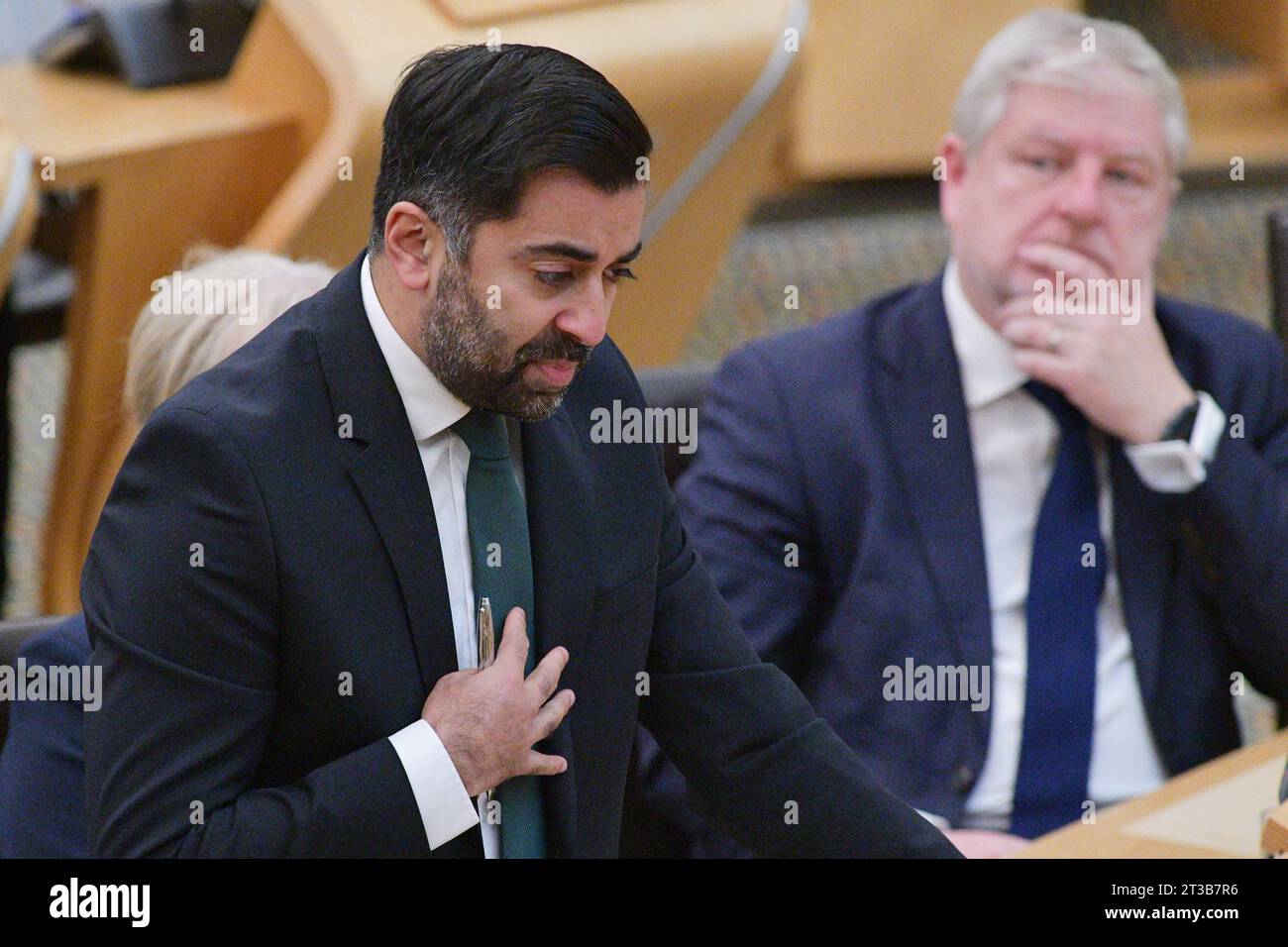 Edinburgh Scotland, UK 24 October 2023. First Minister of Scotland ...