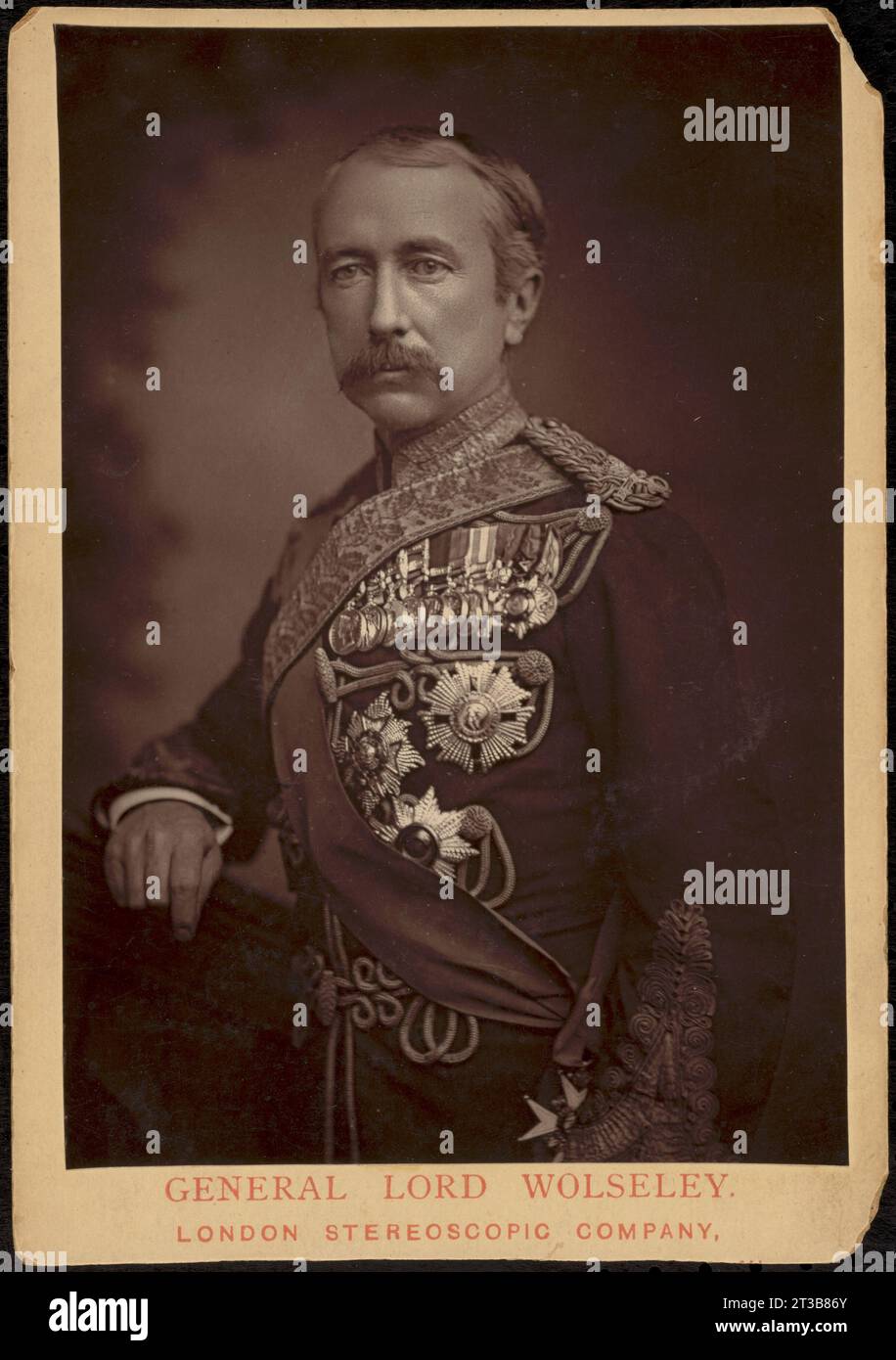 General Lord Wolseley Stock Photo - Alamy