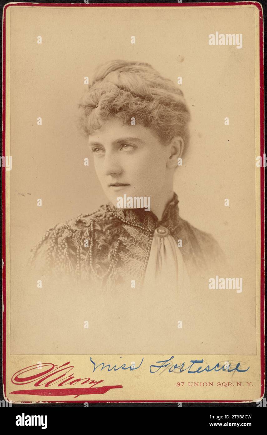 Miss fortescue hi-res stock photography and images - Alamy