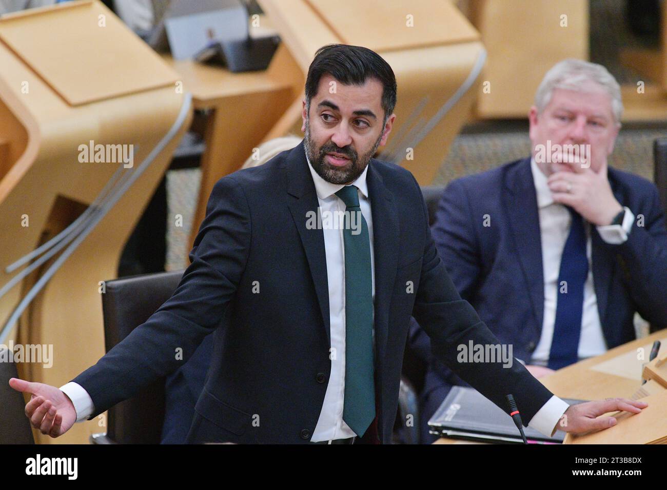 Edinburgh Scotland, UK 24 October 2023. First Minister of Scotland ...