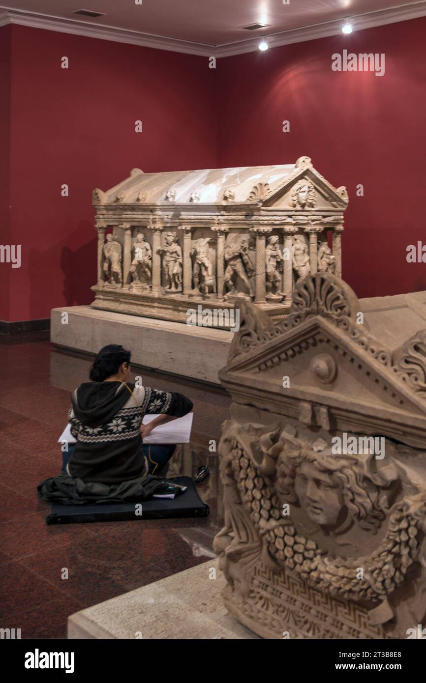 The Antalya Museum or Antalya Archeological Museum in Turkey Stock ...