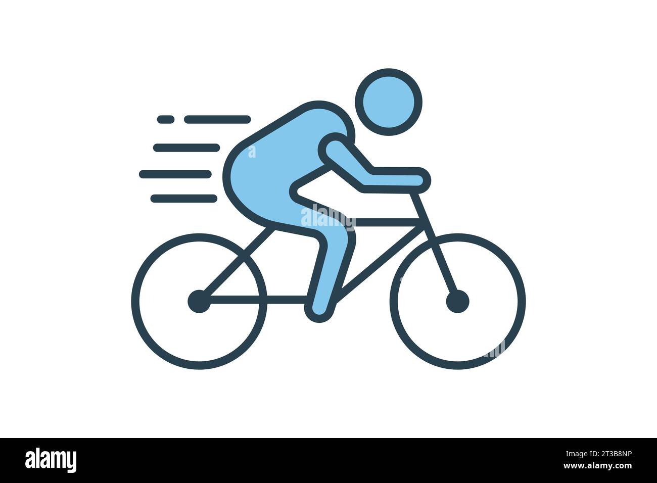 Simple two speed bicycle Stock Vector Images - Alamy
