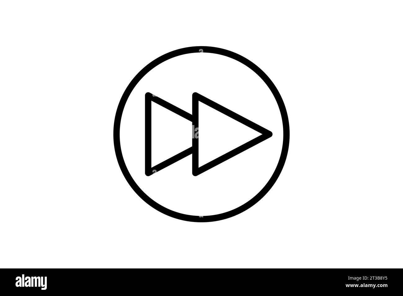 Fast forward symbol Stock Vector Images - Alamy