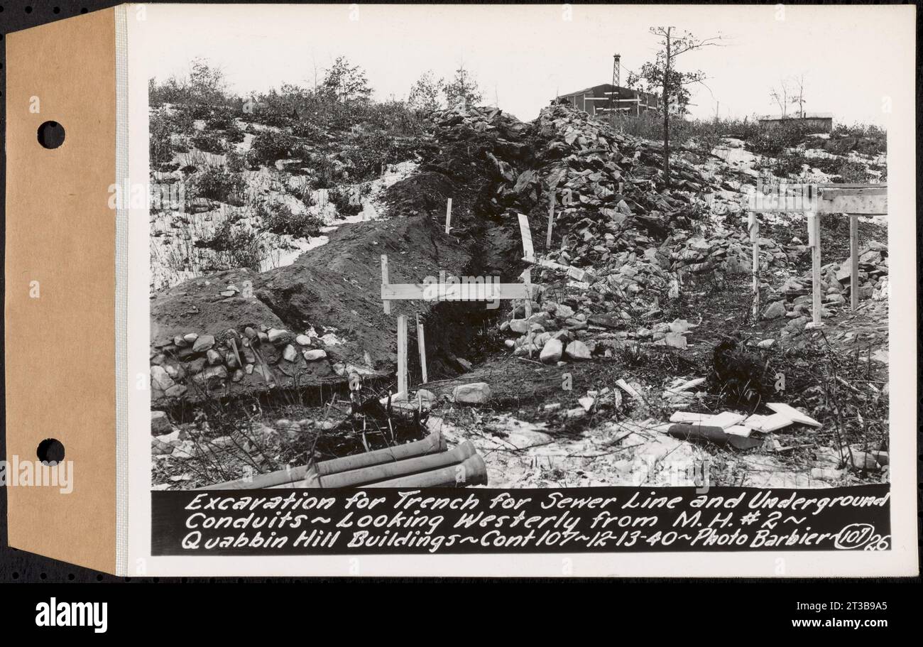 Contract No. 107, Quabbin Hill Recreation Buildings and Road, Ware ...