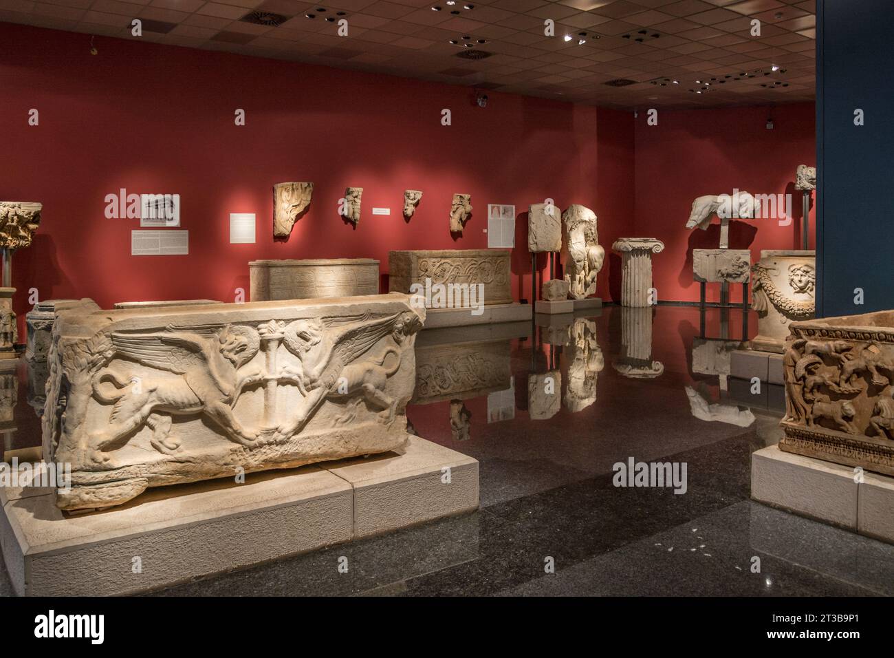 The Antalya Museum or Antalya Archeological Museum in Turkey Stock ...