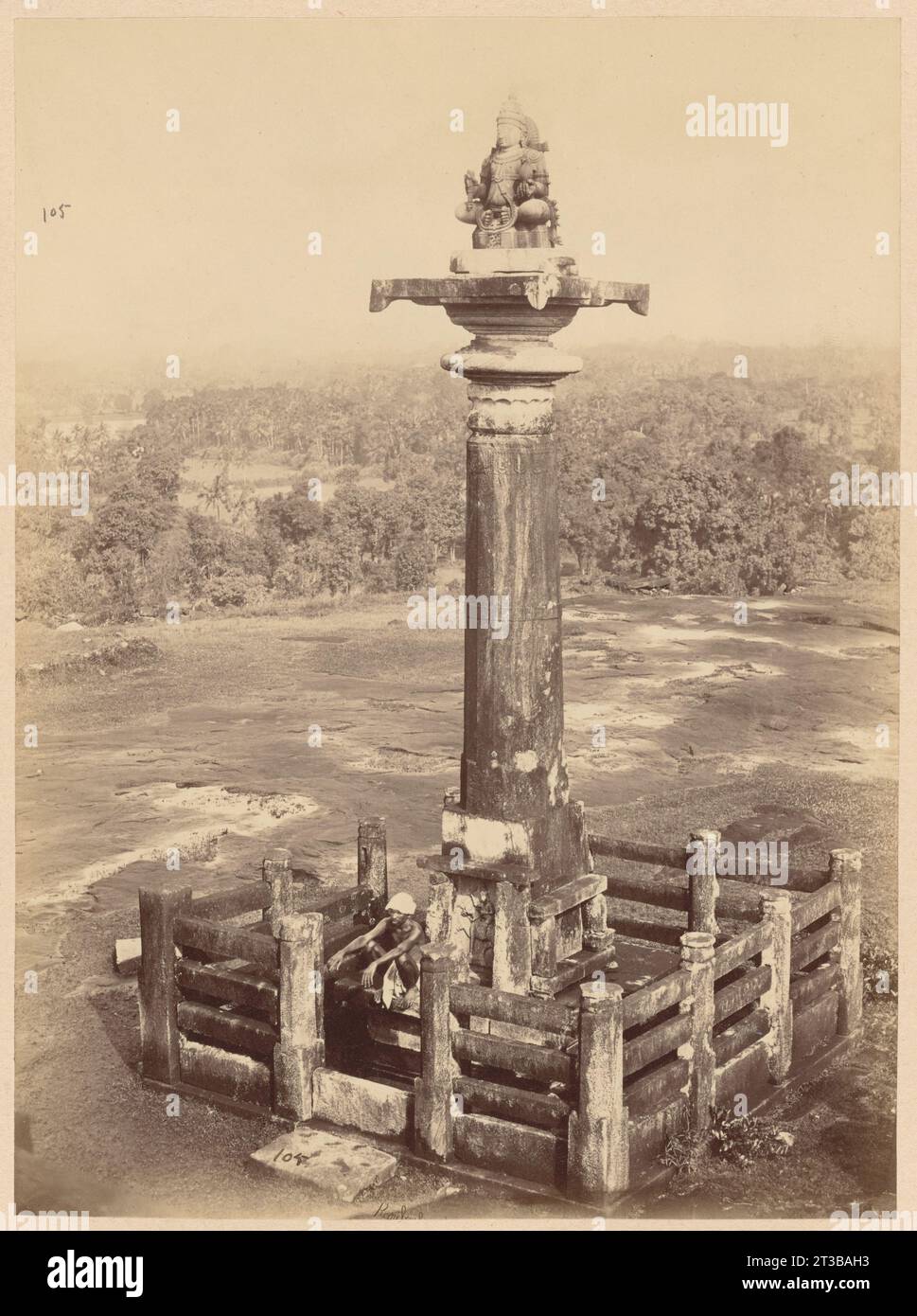 Brahmadeva Pillar, Karkala, India Stock Photo - Alamy
