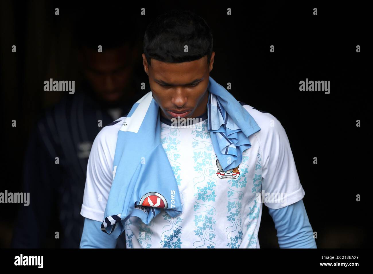 Coventry City's Kai Andrews ahead of the Sky Bet Championship match at ...