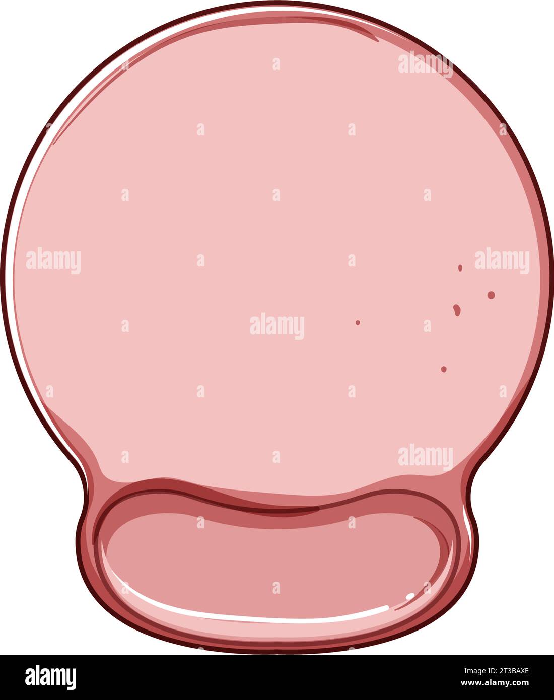 computer mouse pad cartoon vector illustration Stock Vector Image & Art ...