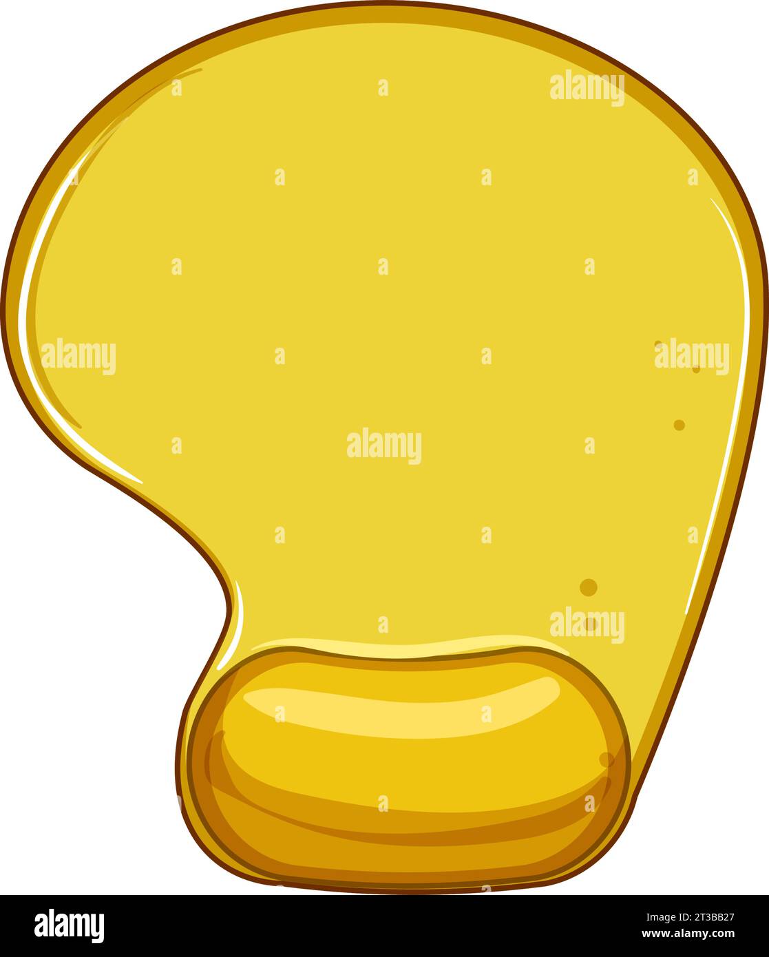 button mouse pad cartoon vector illustration Stock Vector Image & Art ...