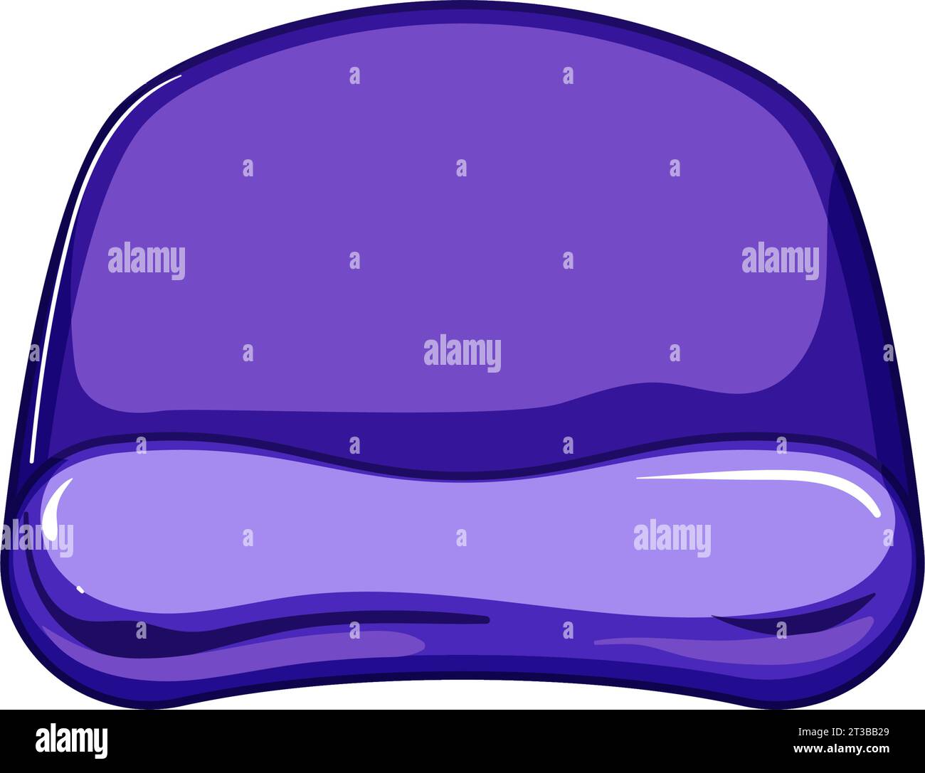 shape mouse pad cartoon vector illustration Stock Vector Image & Art ...