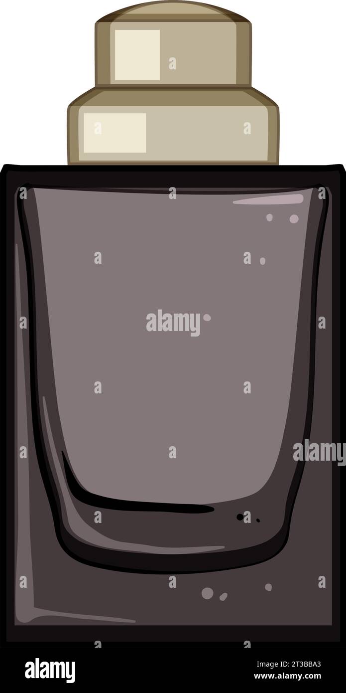 man perfume for men cartoon vector illustration Stock Vector Image ...