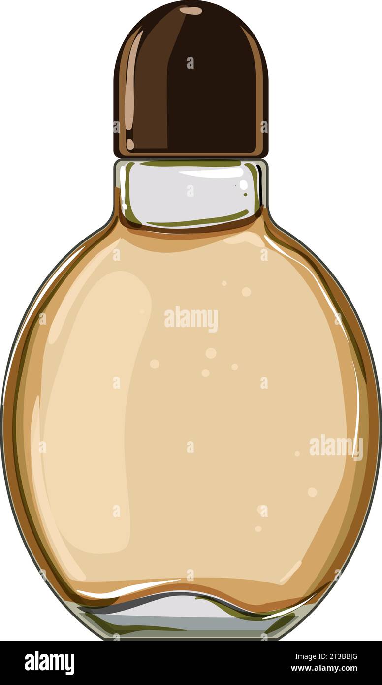 cologne perfume for men cartoon vector illustration Stock Vector Image ...