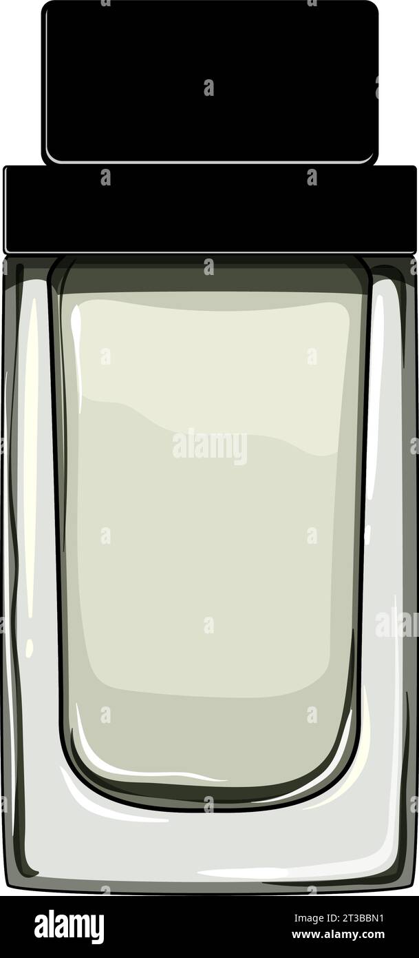 luxury perfume for men cartoon vector illustration Stock Vector Image ...