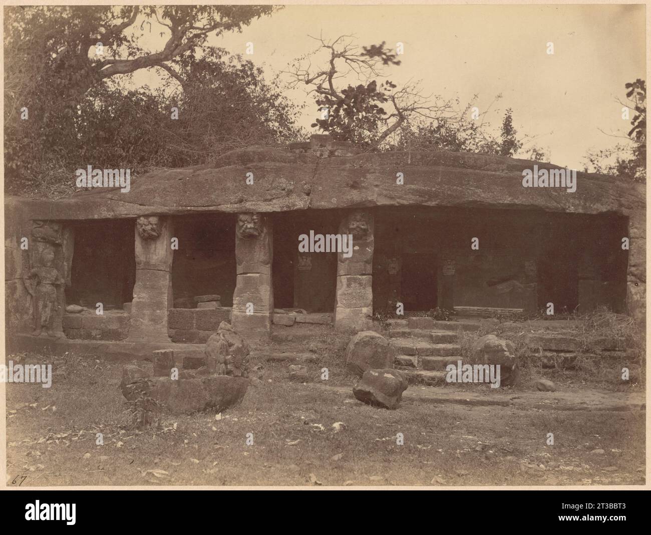 Ganesha Gumpha, Udayagiri Caves, Bhubaneswar, India Stock Photo - Alamy