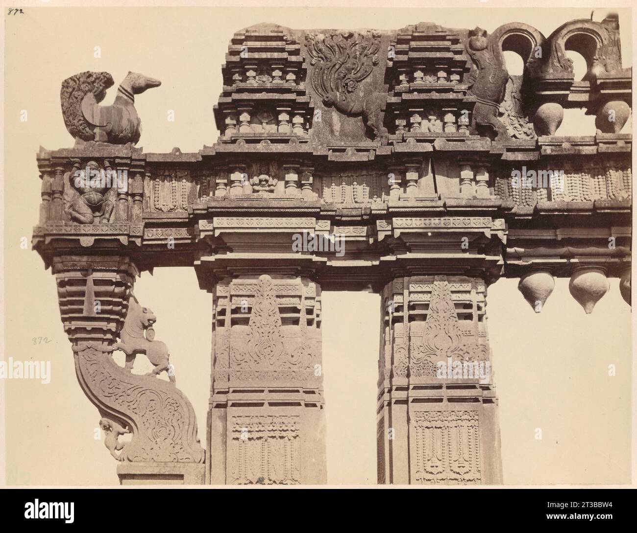 Kakatiya Kala Thoranam at Warangal Fort, Warangal, India Stock Photo ...