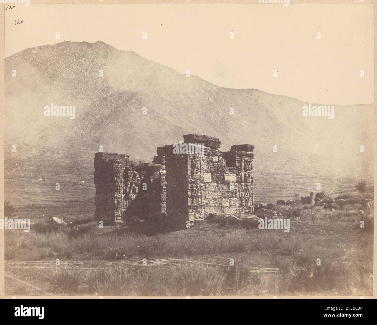 View of ruins of Avantiswami Temple, Awantipora, India Stock Photo - Alamy