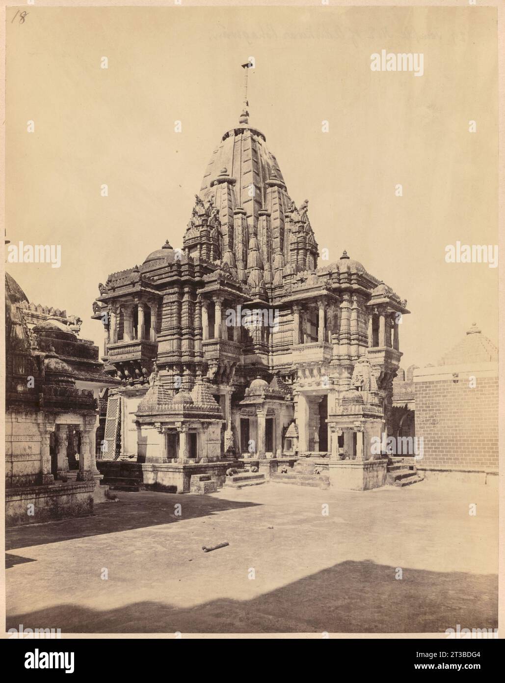 Chaumukh Temple of Ramaji Gandharia Stock Photo - Alamy