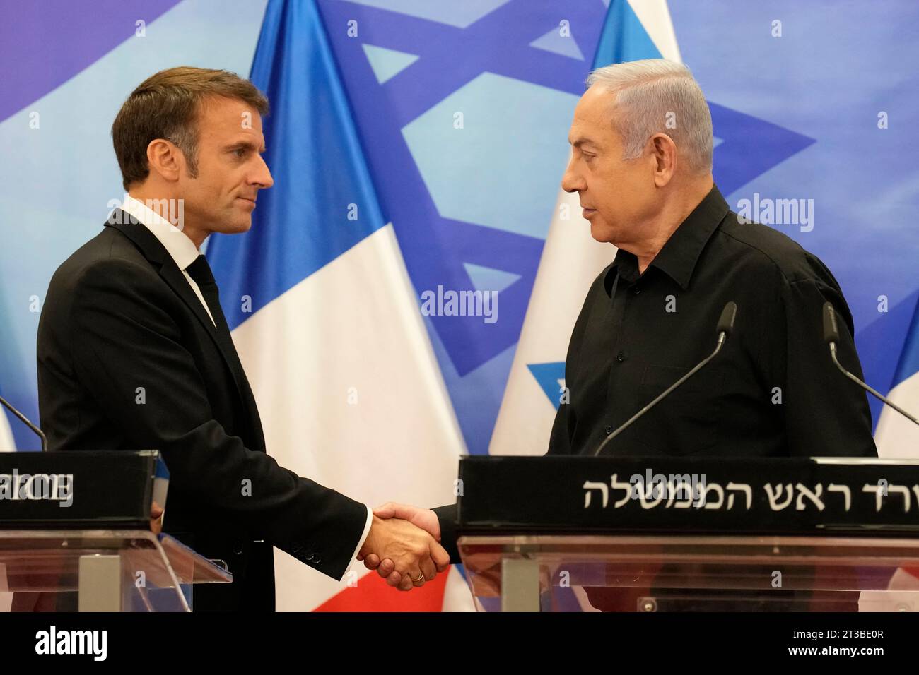 Jerusalem, Israel. 24th Oct, 2023. Israeli Prime Minister Benjamin ...