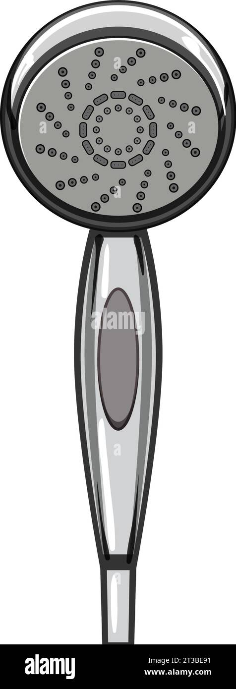 clean shower head cartoon vector illustration Stock Vector Image & Art ...