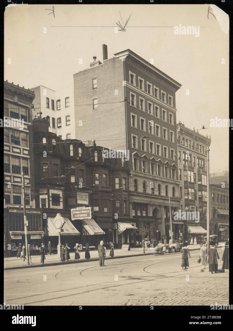Warren chambers 419 Boylston st Stock Photo - Alamy