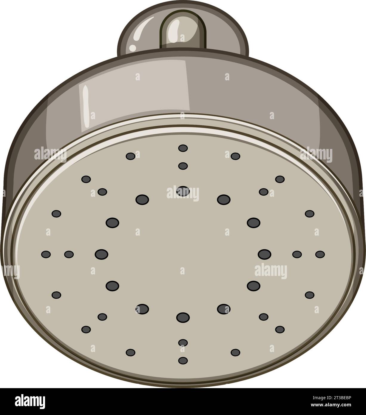 object shower head cartoon vector illustration Stock Vector Image & Art ...