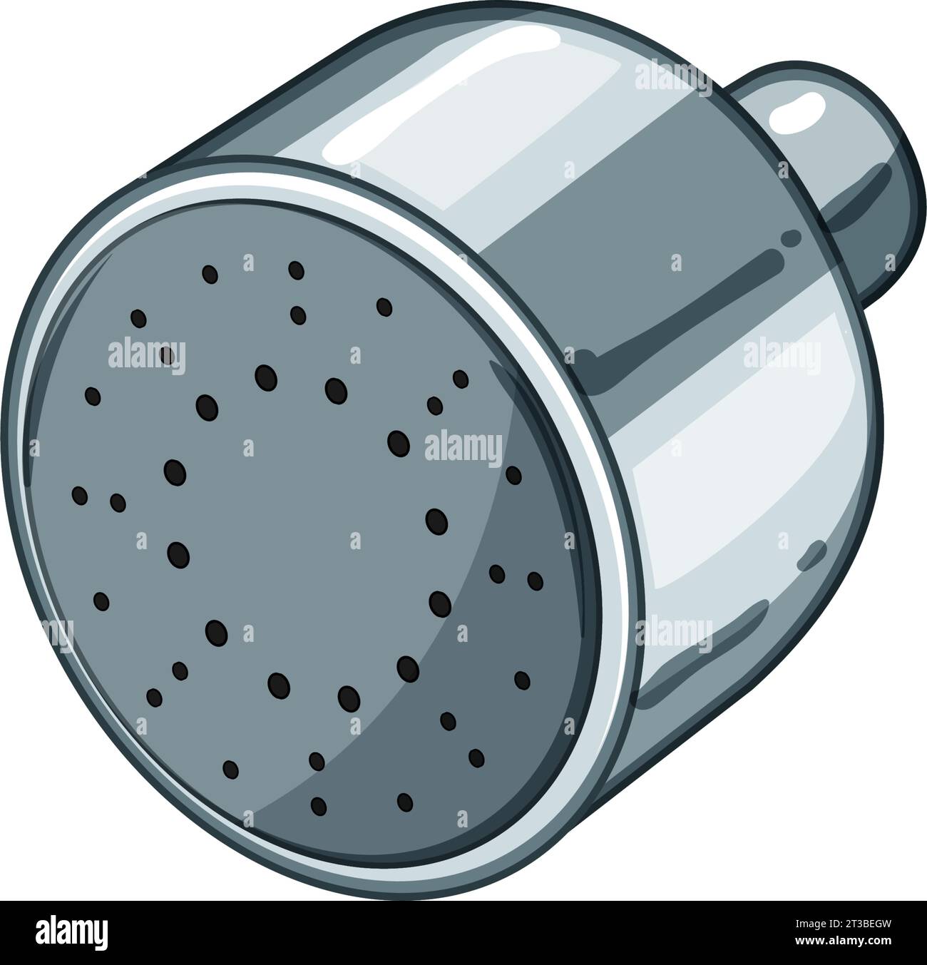 wash shower head cartoon vector illustration Stock Vector Image & Art ...