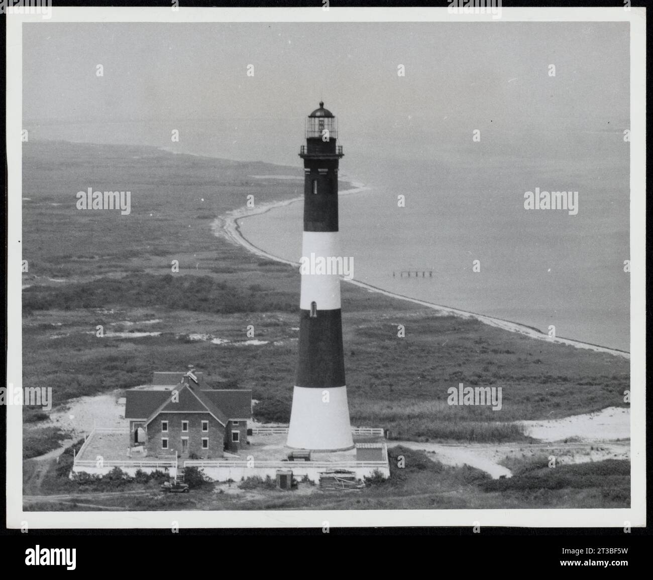 Fire Island (L.I., N.Y.) Coast Guard Light Station Stock Photo - Alamy