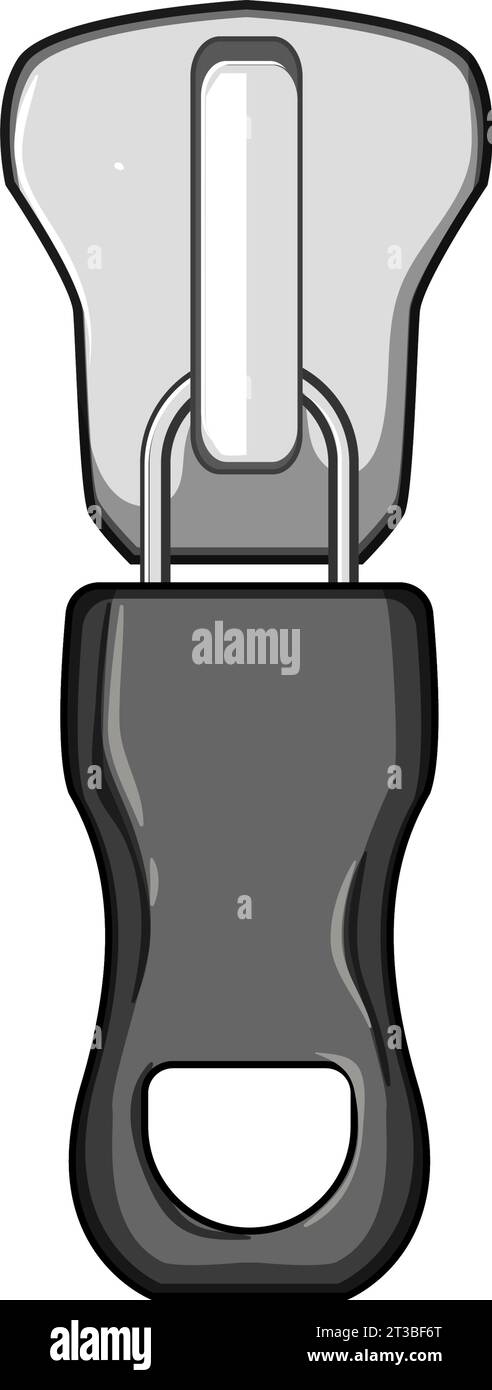 bag zipper puller cartoon vector illustration Stock Vector Image & Art - Alamy