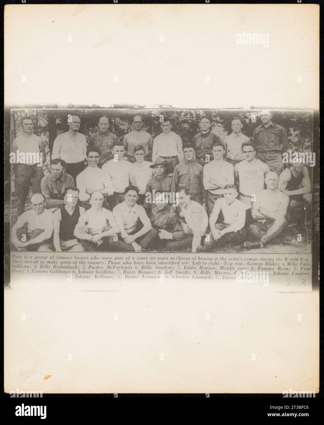 Here is a group of famous boxers who were part of a score or more in ...