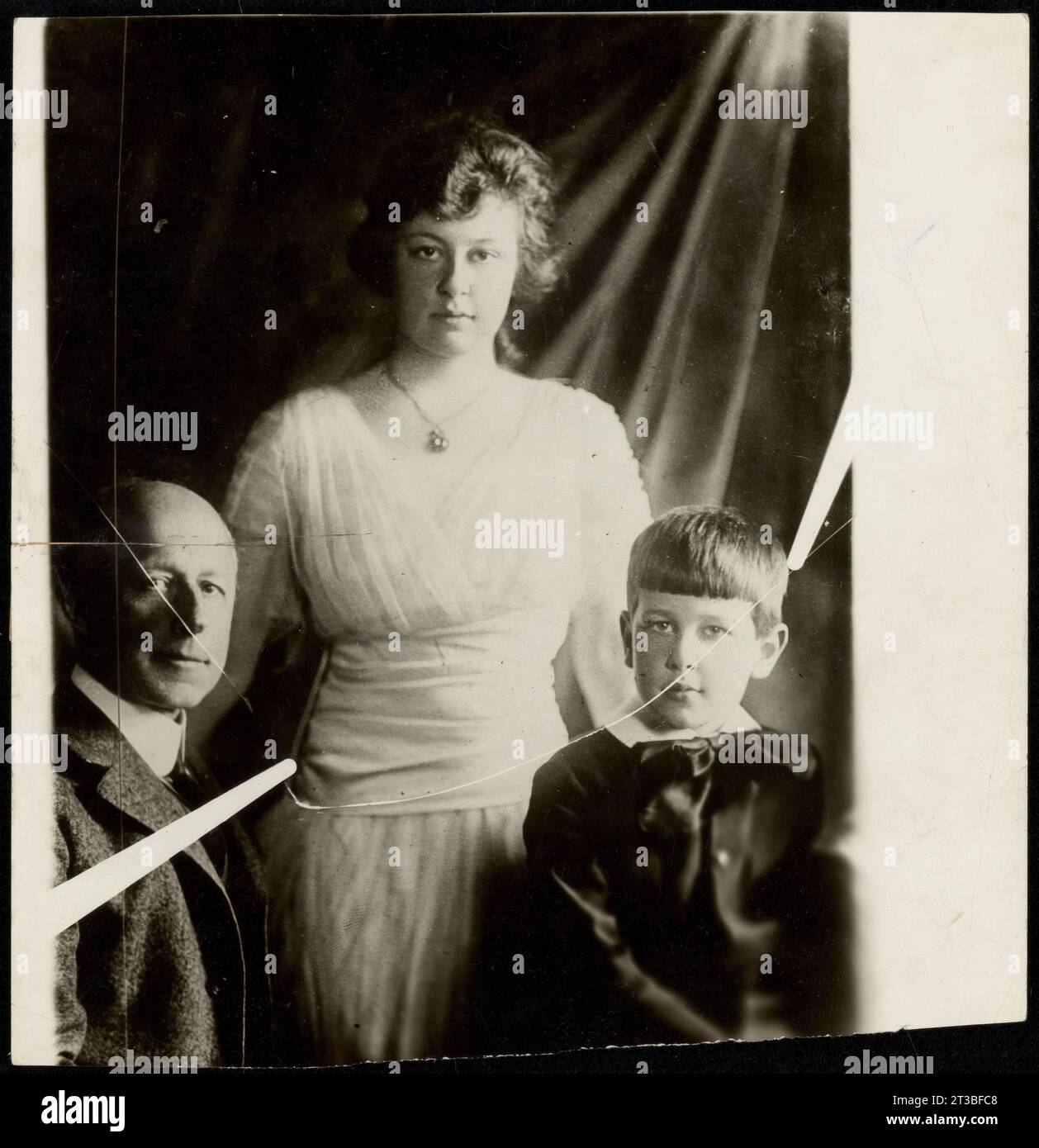 Mr. Charles Francis Adams daughter Catherine & son Charles Francis Jr ...