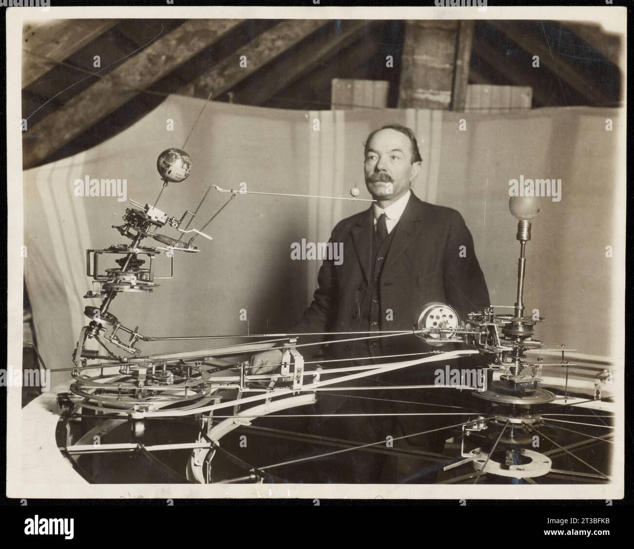 New Invention Shows Movements of Solar System. A wonderful machine has ...