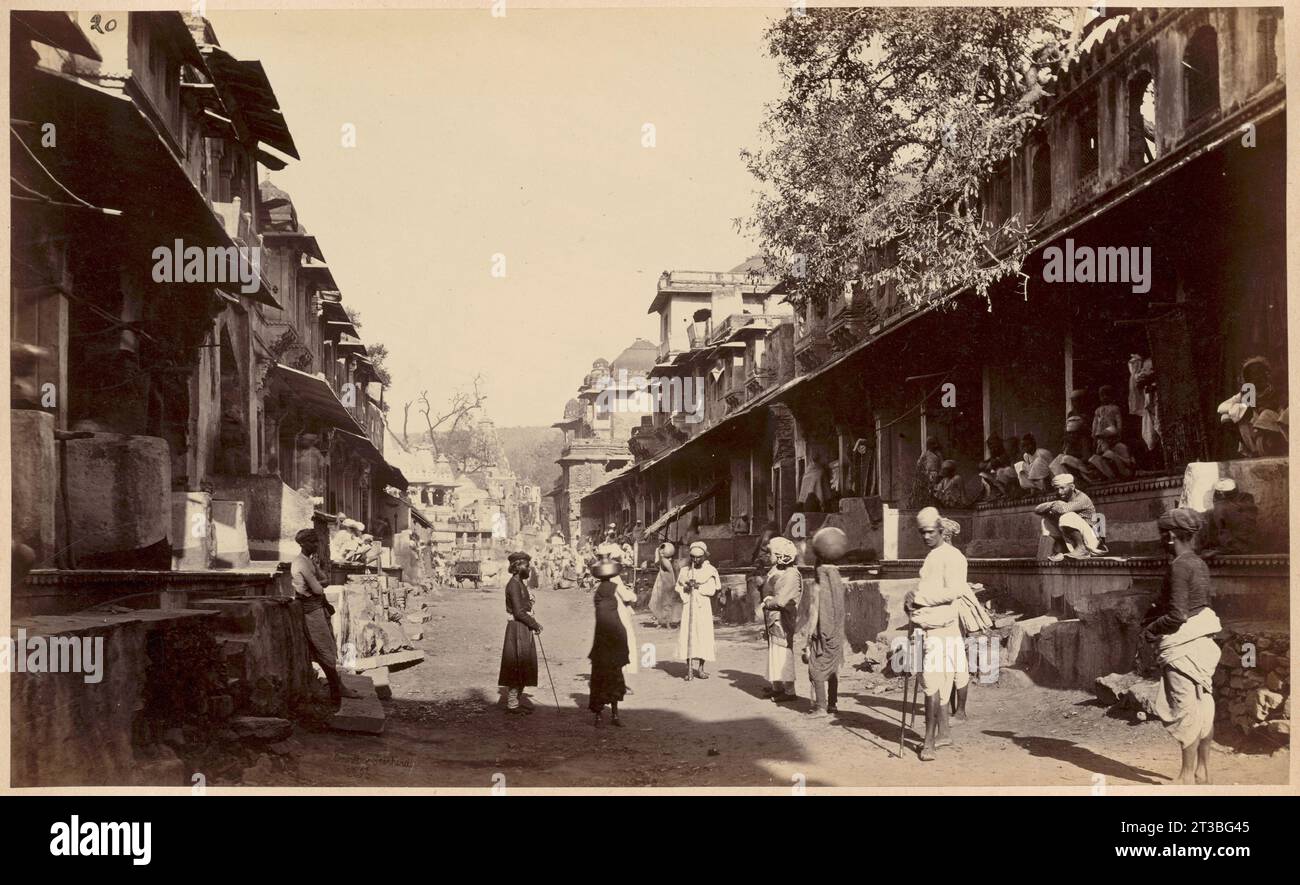 Street view in Bhundi Stock Photo - Alamy