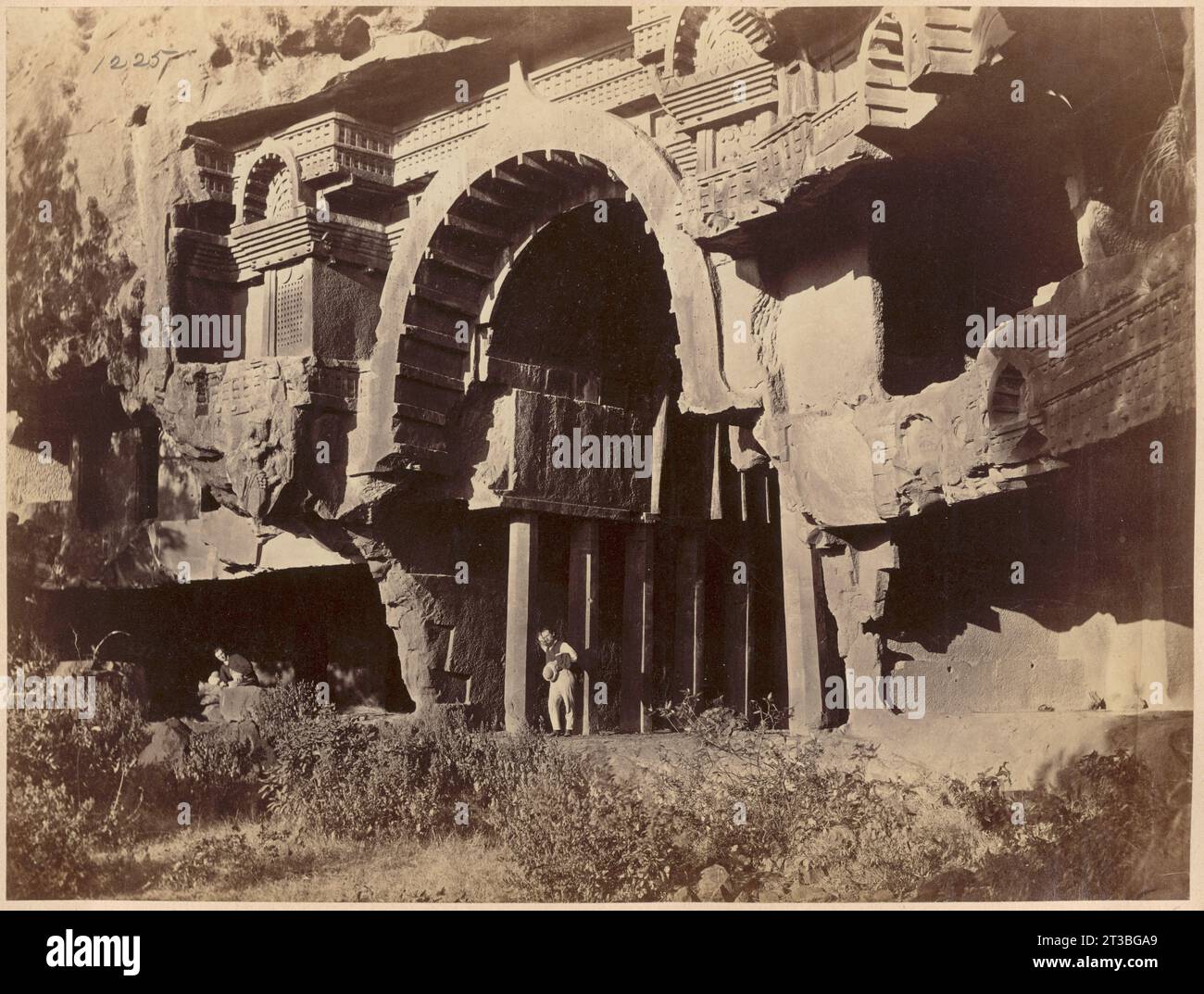 Buddhist Chaitya Hall, Cave XII, Bhaja Caves, India Stock Photo - Alamy