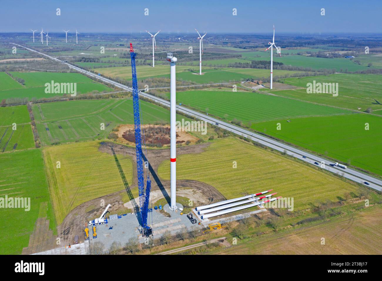 Wind turbine on building hi-res stock photography and images - Alamy