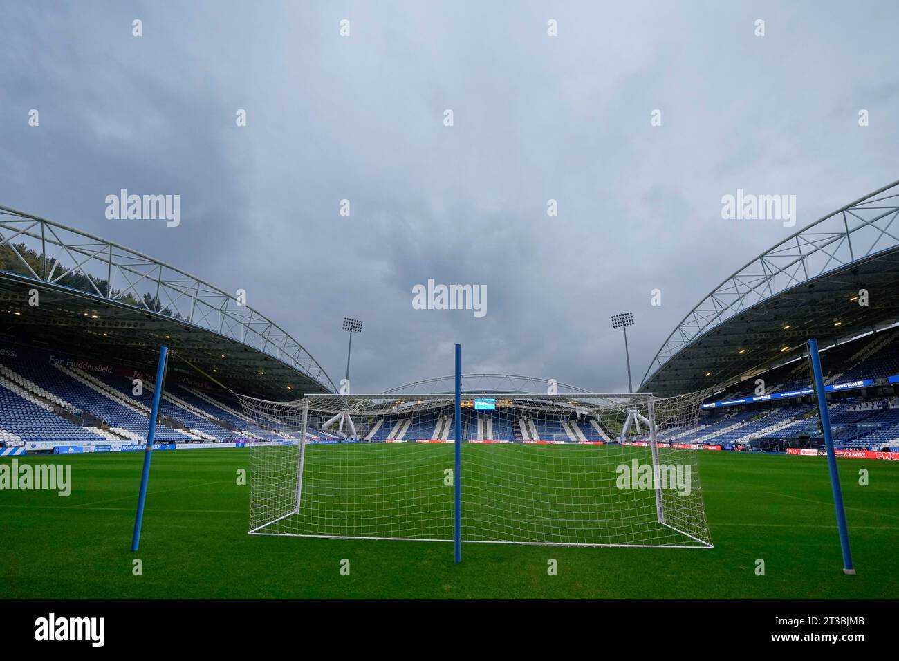 A general view of the John Smiths Stadium, home of Huddersfield Town ...