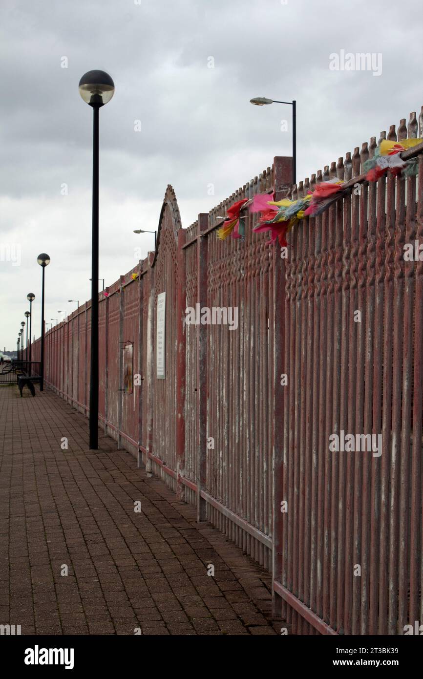 Refurbished warehouses on Atlantic Way, Liverpool England UK Stock ...