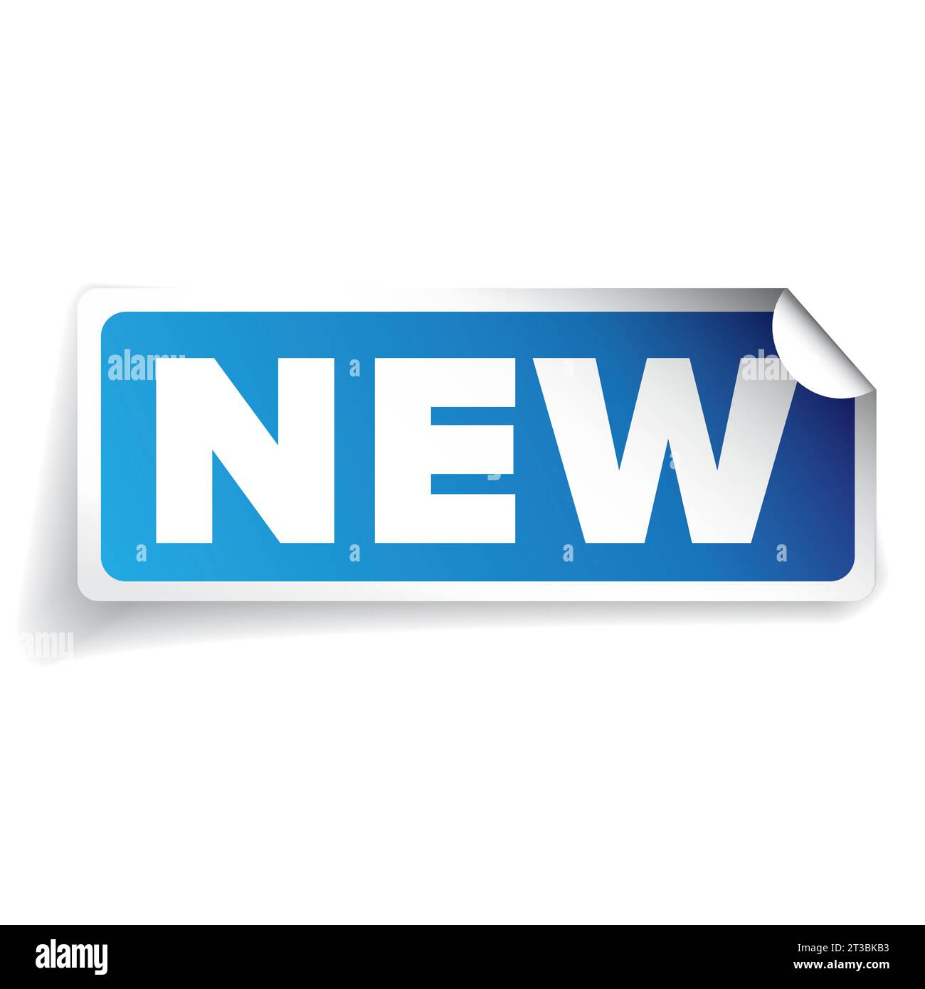 New sticker label vector Stock Vector Image & Art - Alamy