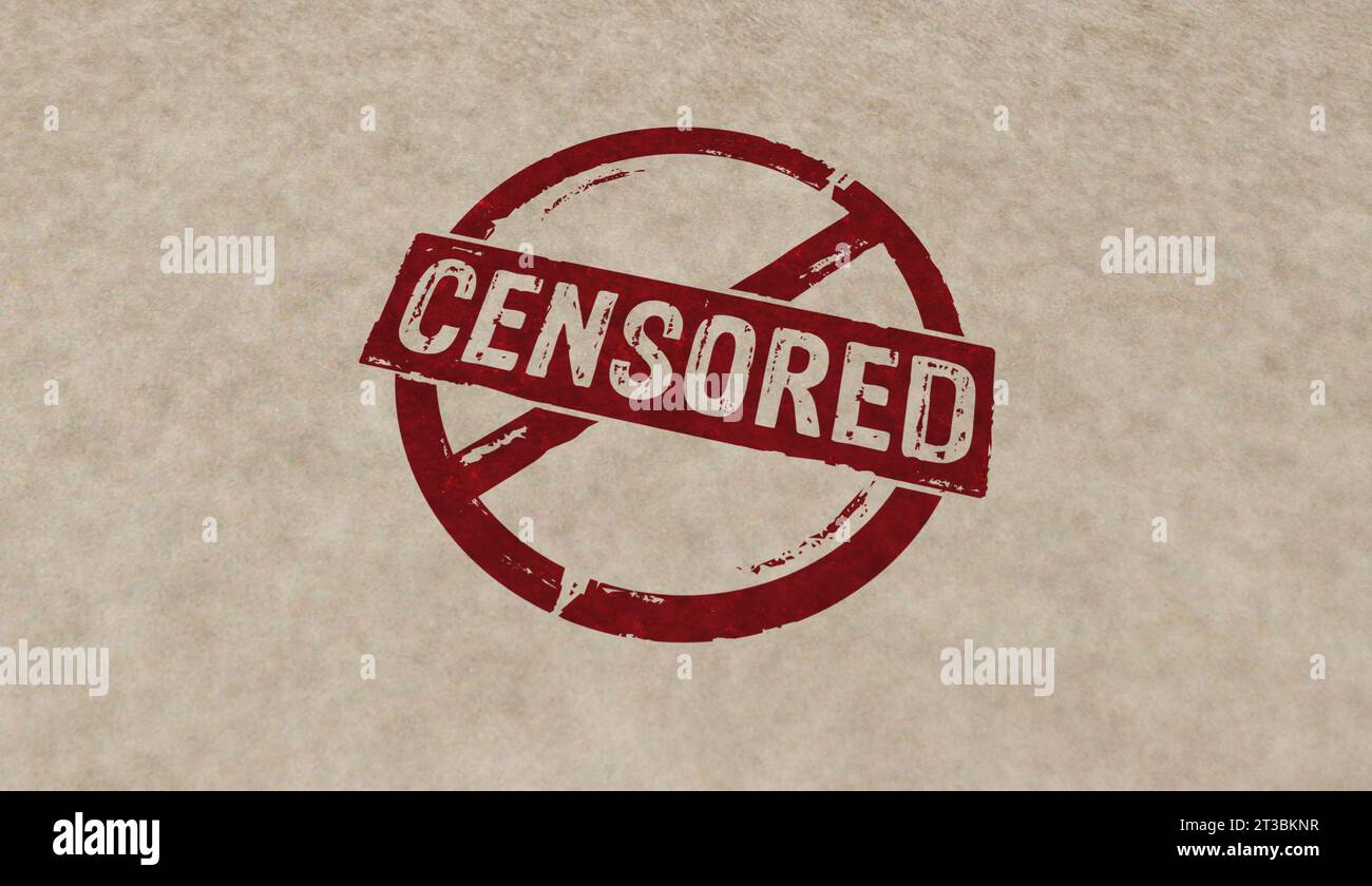 Censored stamp icons in few color versions. Restricted for adults only ...