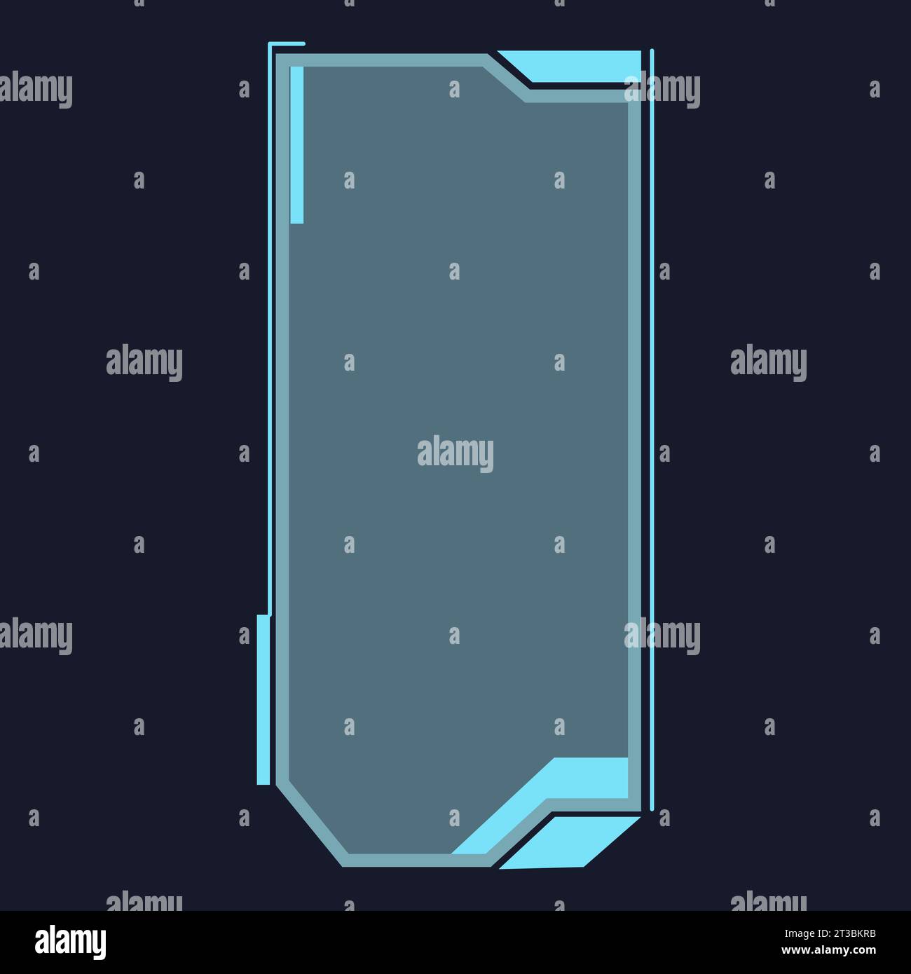 game hud frame cartoon vector illustration Stock Vector Image & Art - Alamy