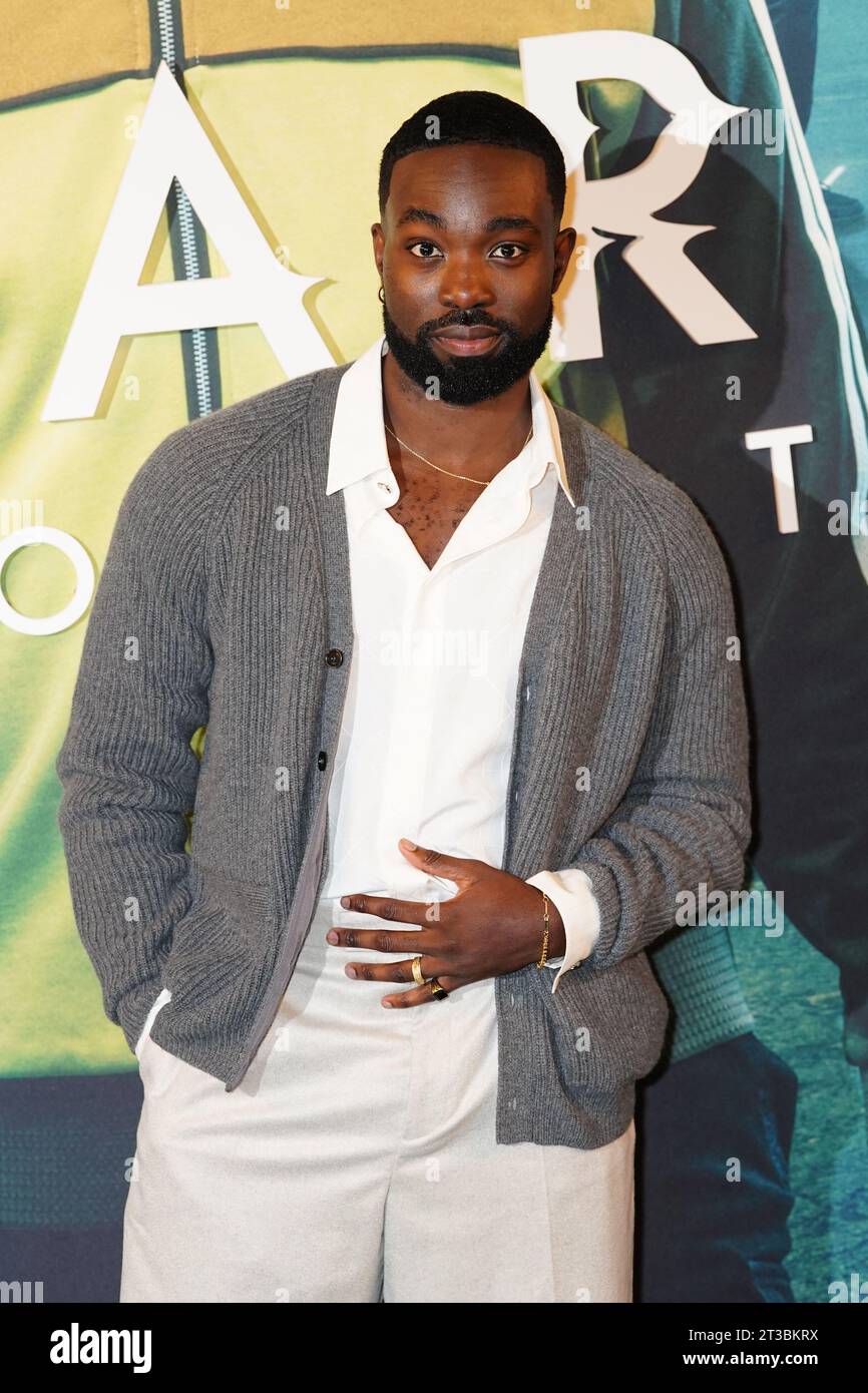 Paapa Essiedu attends the UK premiere of season two of The Lazarus ...