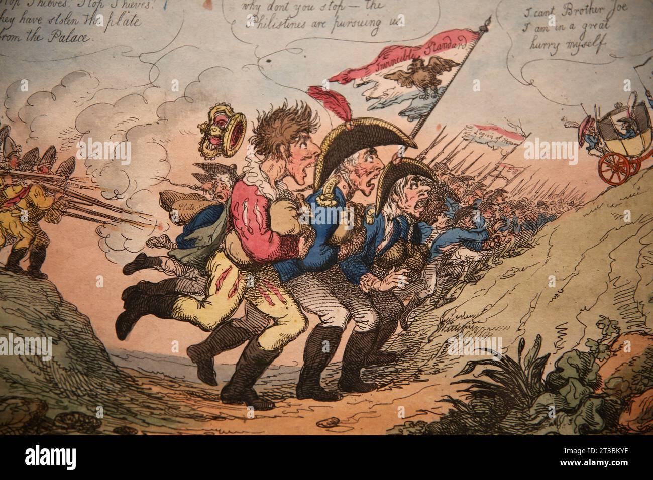 Defeat a tyrant. King Joseph during his retreat from Madrid, Spain. In ...