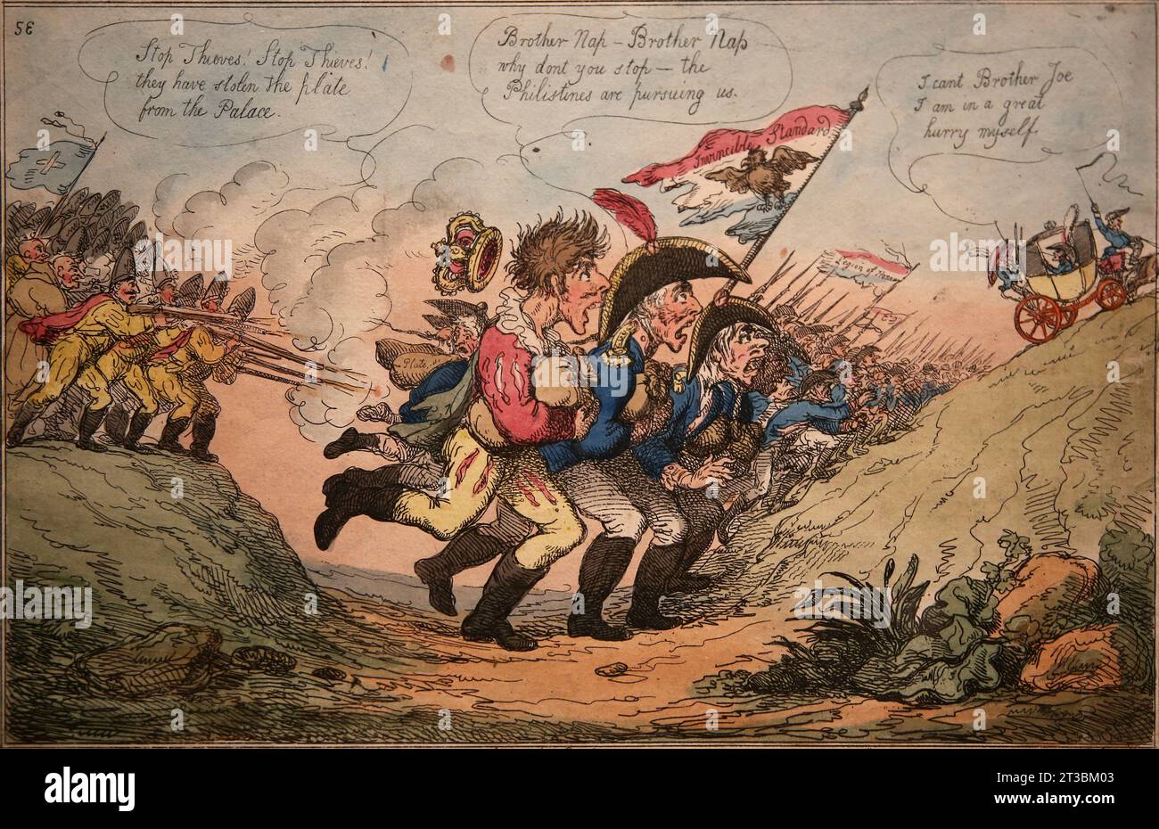 Defeat a tyrant. King Joseph during his retreat from Madrid, Spain. In ...