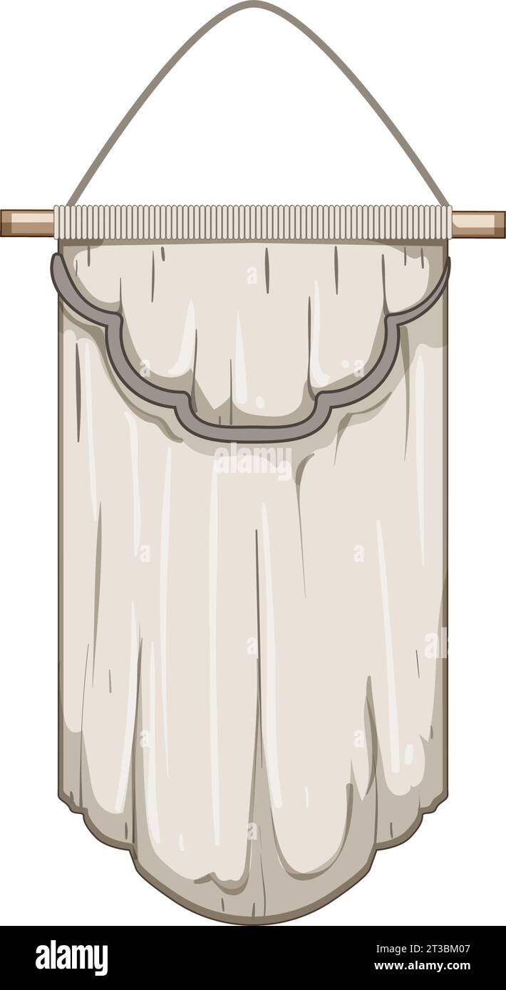 decor macrame wall hanging cartoon vector illustration Stock Vector ...