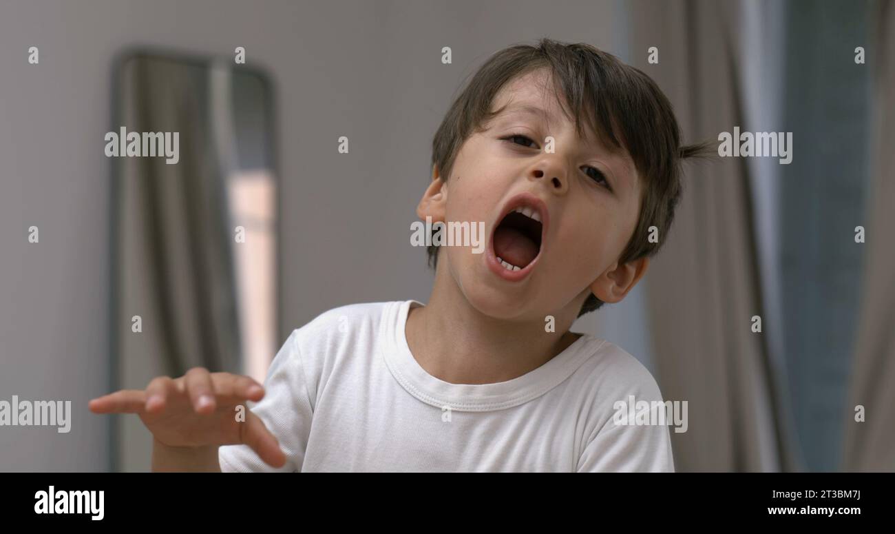 Angry boy yelling close up hi-res stock photography and images - Alamy