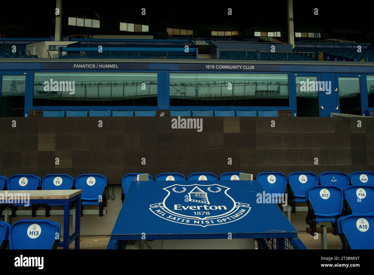 Goodison Park, Everton Football Club Stock Photo - Alamy